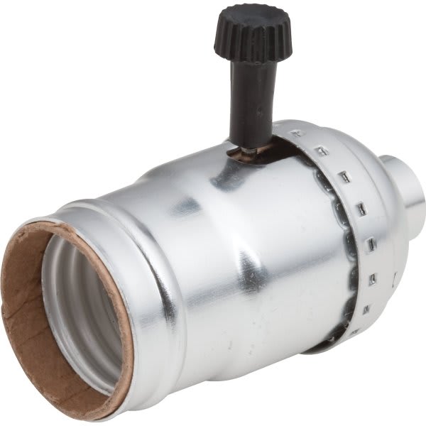 SATCO® Brass Electrical Socket, Medium Base, 3-Way Key, Package Of 4 ...