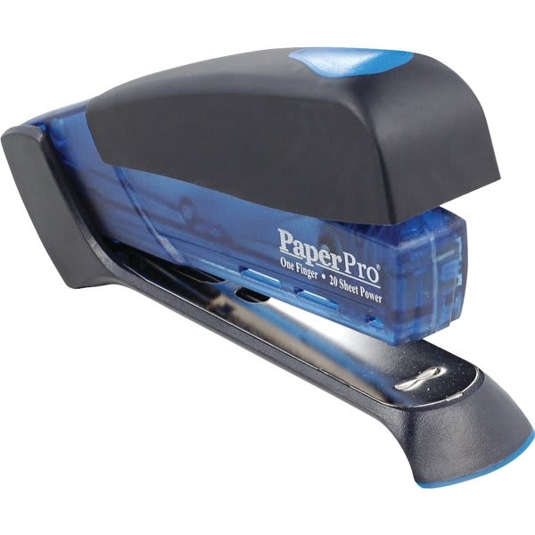Skilcraft Heavy-Duty Spring-Power Desktop Stapler, 65-Sheet, Black ...