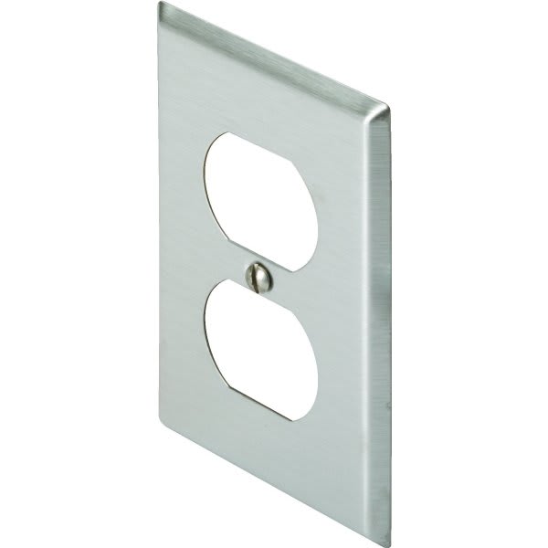 Titan3 1-Gang Standard Duplex Wall Plate (25-Pack) (Ivory) | HD Supply