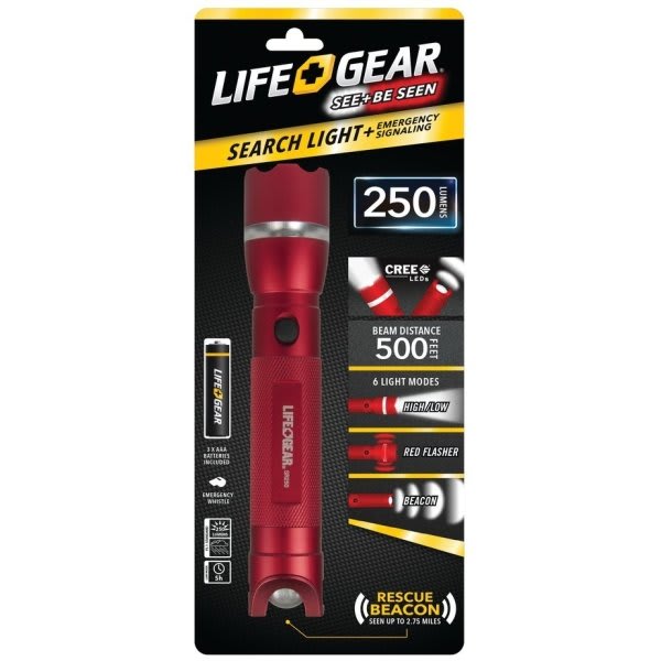 Life+gear® Slide Focus, Mini Max Zoom Flashlight | HD Supply