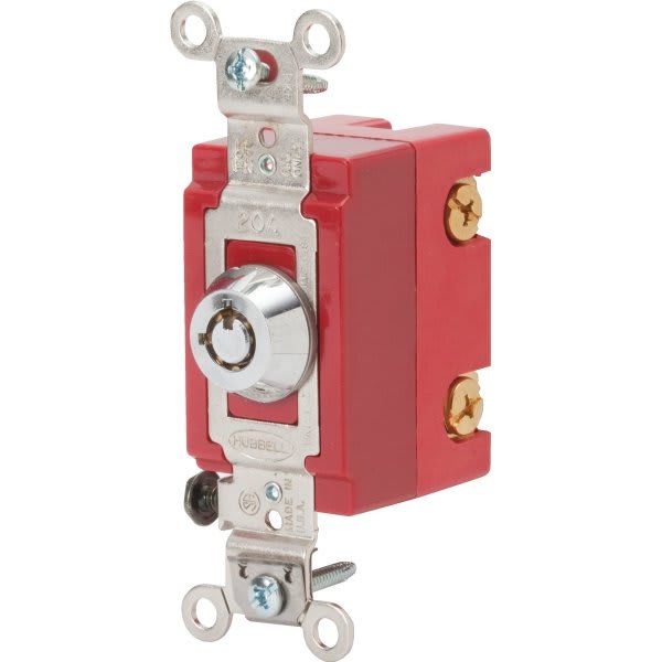 Hubbell-PRO 15 Amp 120 VAC 2-Position Combination Toggle Switch | HD Supply