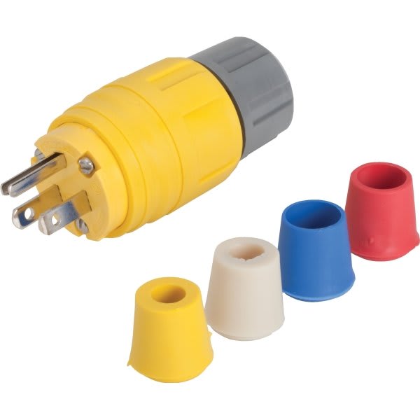 Hubbell® Pro 15 Amp 125 Vac Straight Blade Female Connector W/ 2 Pole ...