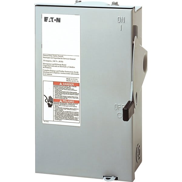 30 Amp Contactor, Single Pole, 24 Volt Coil | HD Supply