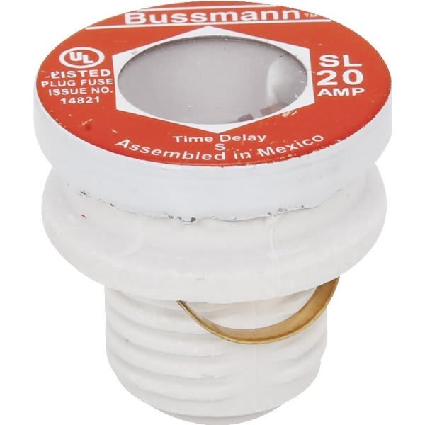 Bussmann® 20 Amp 250 Volt Dual-Element Time-Delay Cartridge Fuse | HD ...