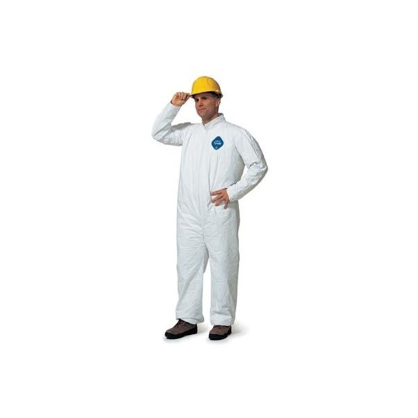 DuPont Coverall Tyvek White Size Extra Large Zip | HD Supply