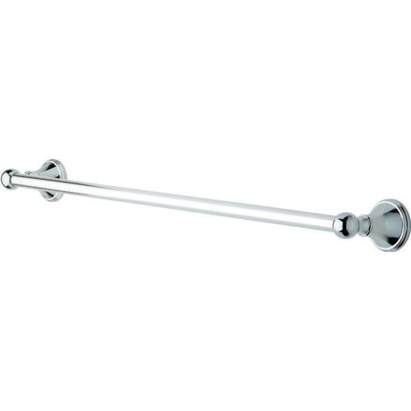 Lenape Clear Plastic Spring Loaded Towel Bar 3/4 X 24" | HD Supply