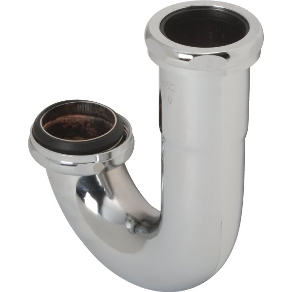 Keeney 1-1/2 In X 1-1/2 In 17-Gauge Brass J-Bend Trap Without Cleanout ...