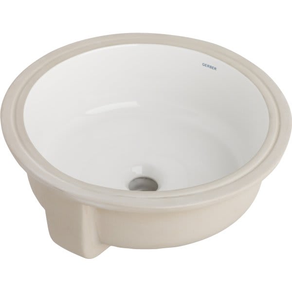 Bootz 18" Round Lavatory Sink White Porcelain Steel | HD Supply