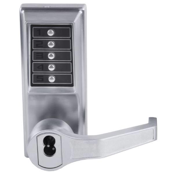 Dormakaba Satin Chrome Mortise Combination Lever Lock With Deadbolt And ...