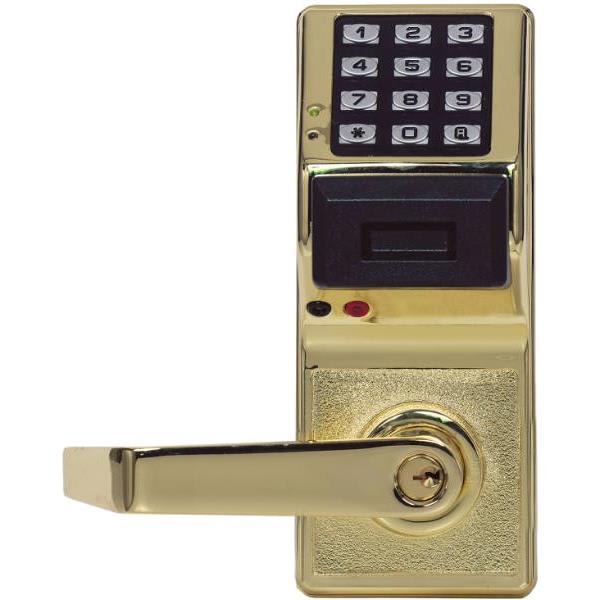 Alarm Lock PG21MS Surface-Mounted Narrow Stile Door Alarm Metallic ...