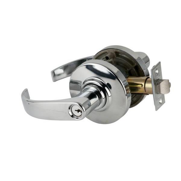 Schlage ND Series Sparta Bright Chrome Passage Mechanical Cylindrical ...