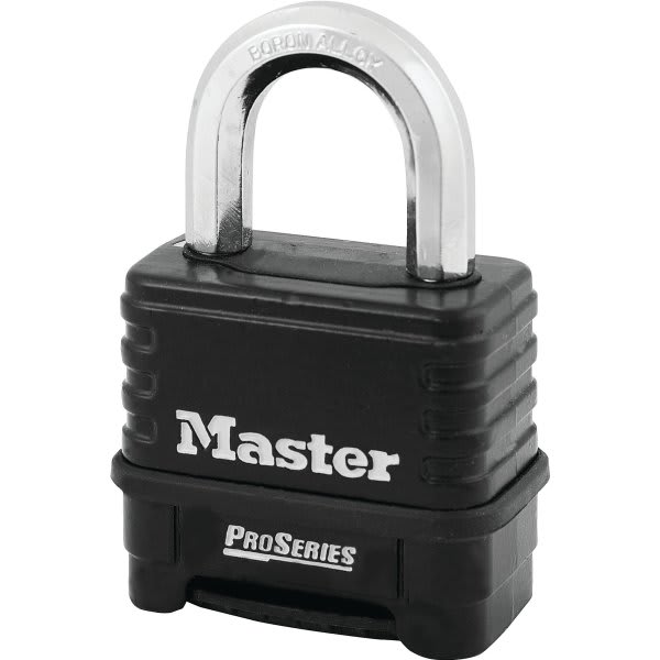 Master Lock 2 in Resettable Combination Padlock (Solid Brass) | HD Supply