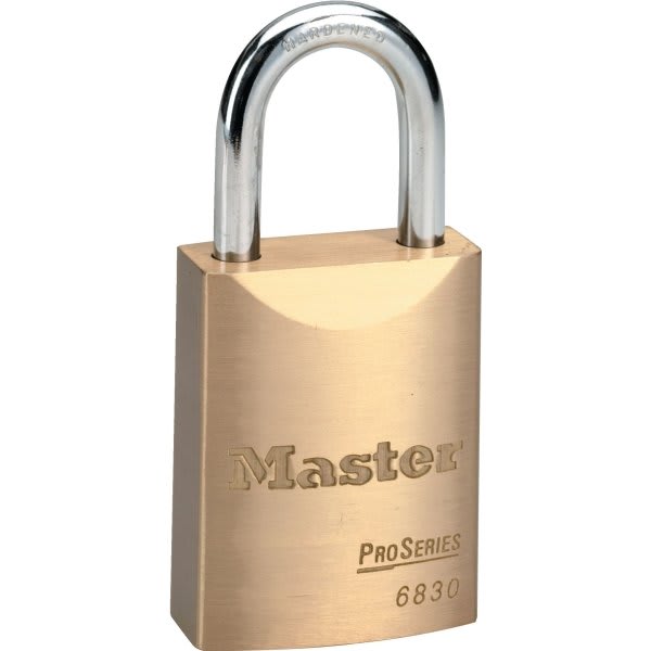 Master Lock 2 in Resettable Combination Padlock (Solid Brass) | HD Supply