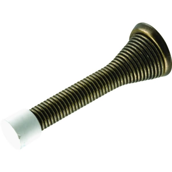 4 in Commercial Flexible Spring Door Stop (50-Pack) (Satin Chrome) | HD ...