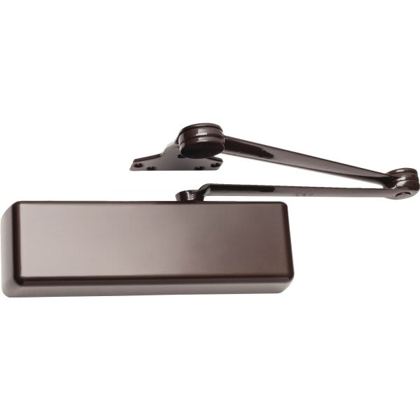 LCN® Surface Door Closer, Regular Rh Arm, Dark Bronze/695 Finish, Sized ...