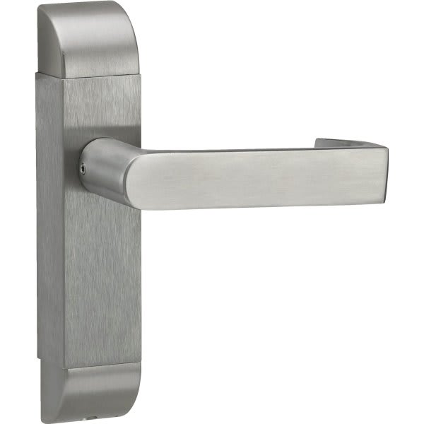 Shield Security Reversible Lever Handle, Aluminum | HD Supply