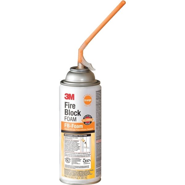 3m™ 12.85 Oz Fire Barrier Rated Foam, Fip 1-Step, Expands At Controlled ...