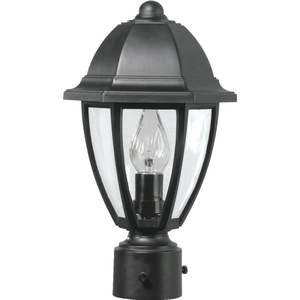 Classy Caps™ Black Aluminum Lamp Post Base | HD Supply