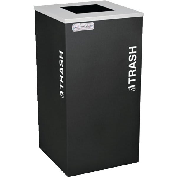 Commercial Zone Products Polytec Hexagon Trash Receptacle, 50 Gallon ...