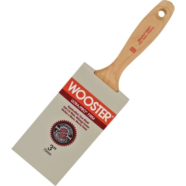 Wooster Pro 3 In. Nylon/Polyester Angle Sash Brush | HD Supply