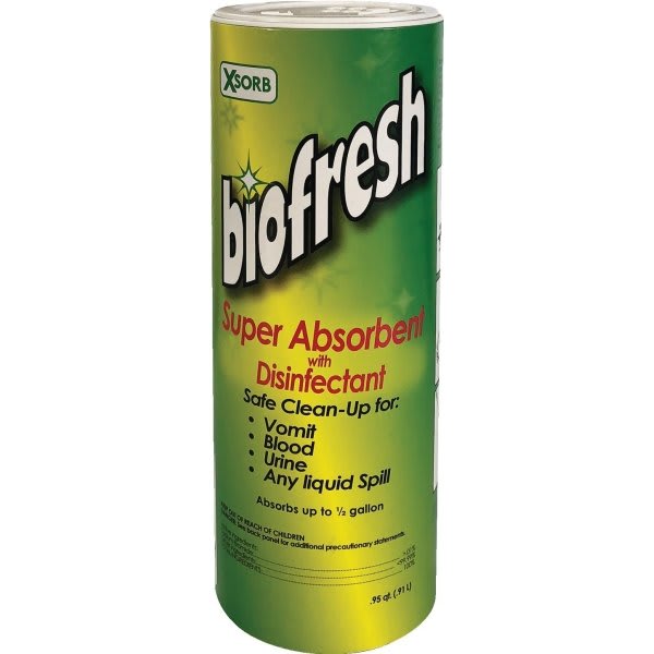 Fresh Products Super-Sorb Liquid Spill Absorbent, Powder, Lemon-Scent ...