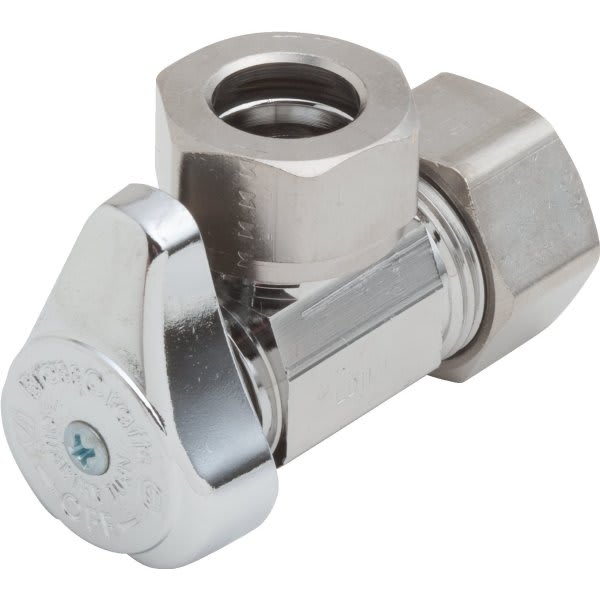 SharkBite® Angle Stop Valve 1/2" SharkBite x 3/8" Compression | HD Supply