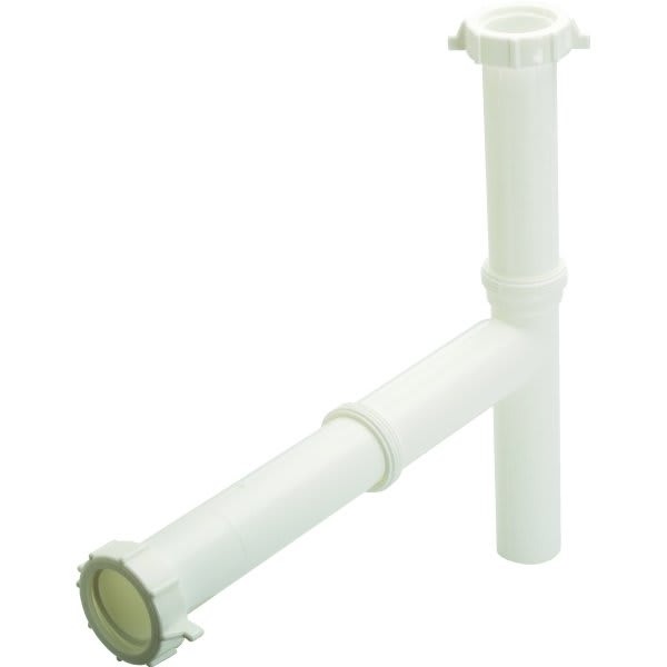 PVC Tubular Waste Arm 1-1/2" x 7-1/2" Slip Joint | HD Supply