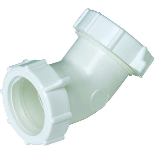 PVC Tubular Waste Arm 1-1/2" x 7-1/2" Slip Joint | HD Supply