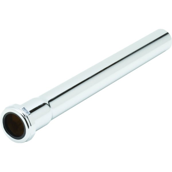Brass Tubular Tailpiece, Flanged, 1-1/2