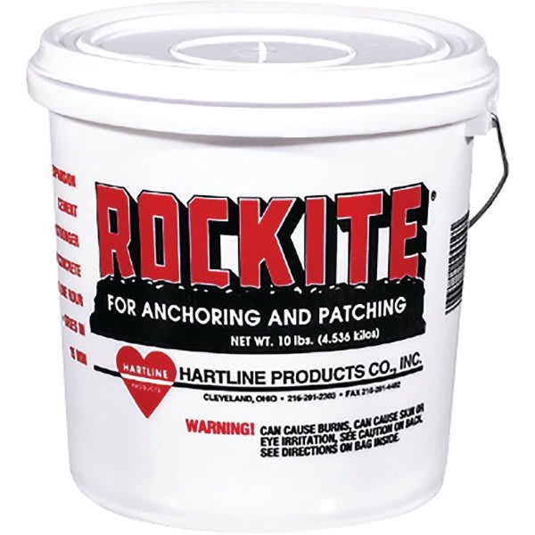 Hartline Products Rockite 10005 5Lb Box Anchoring Cement CS Code ...