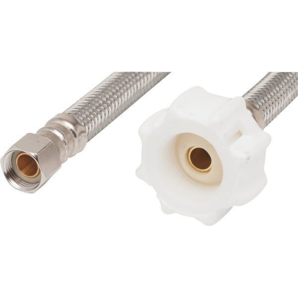 Maintenance Warehouse® Stainless Steel Faucet Supply Line 16" 3/8 Comp ...