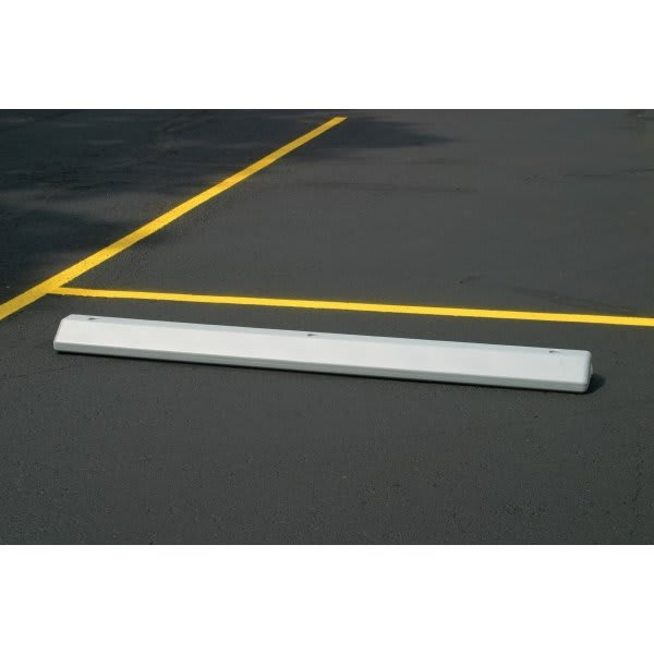 Vestil 47-7/8" Yellow Recycled Plastic Car Stop | HD Supply