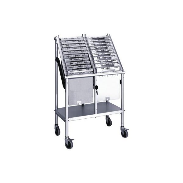 Omnimed Standard Horizontal Open Chart Rack 15 Chart Capacity Beige ...