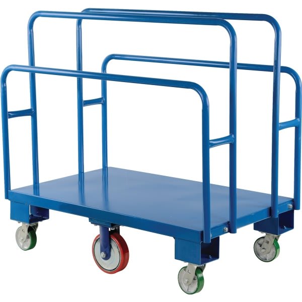 Vestil Blue Flat Bed Cart 60 x 30 x 42.5" | HD Supply