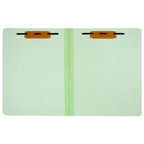 SKILCRAFT Top Tab File Folder, Letter Size, Light Green, Pack Of 25 ...