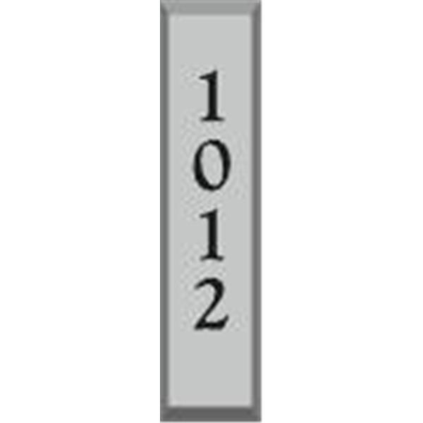 Custom Engraved Room Numbers 3 x 3" | HD Supply