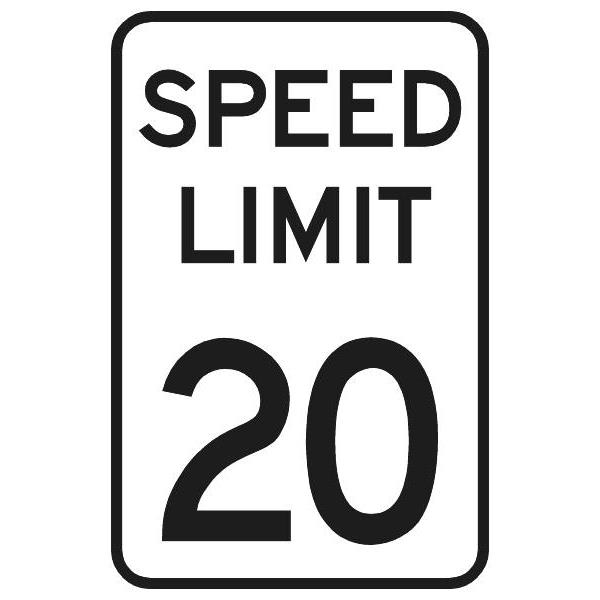 Speed Limit Signs | HD Supply