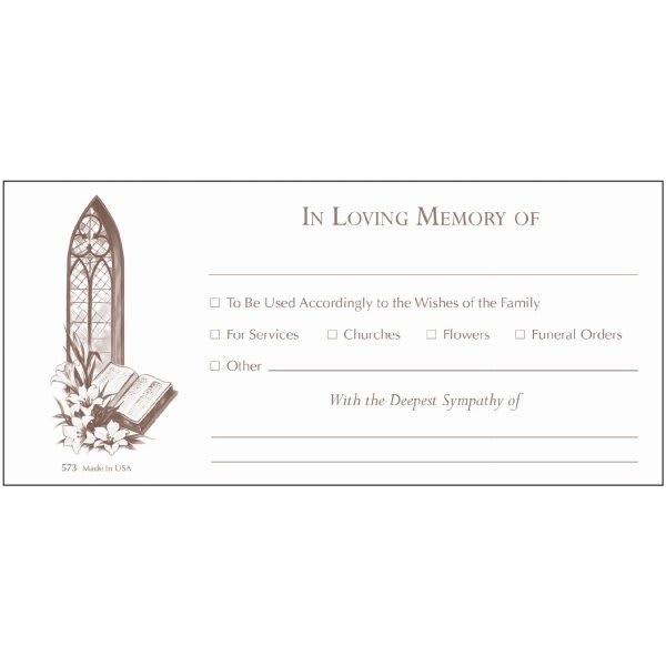 Funeral Envelopes | HD Supply