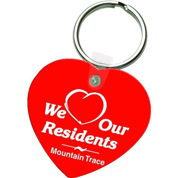 Soft Flexible Key Tag, Translucent Blue, House Shape | HD Supply