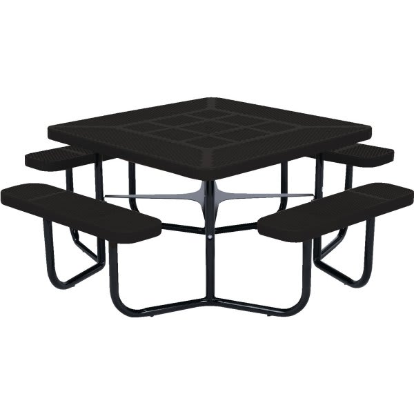 Ultrasite® Table 6' Expanded Metal Rectangular - Black | HD Supply
