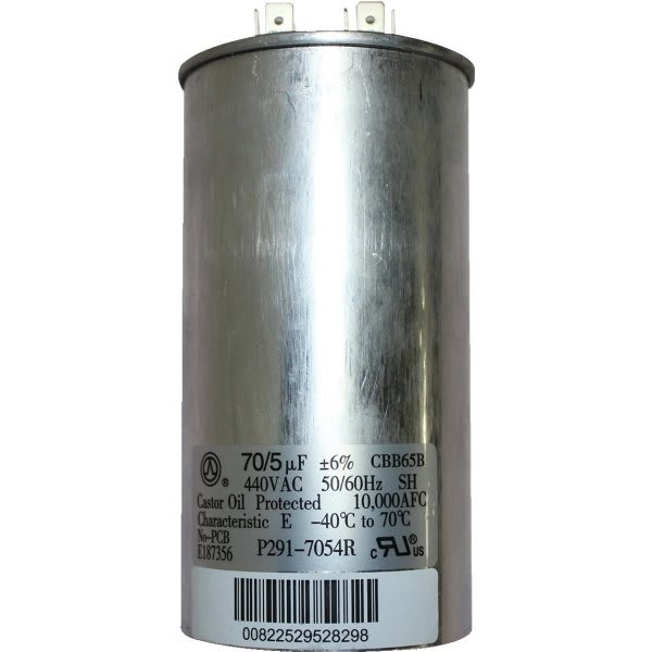 Supco® 370 Volt 7.5 Mfd Oval Run Capacitor | HD Supply