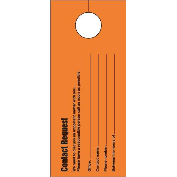 Door Knob Cards-Miscellaneous Service Package Of 100 | HD Supply