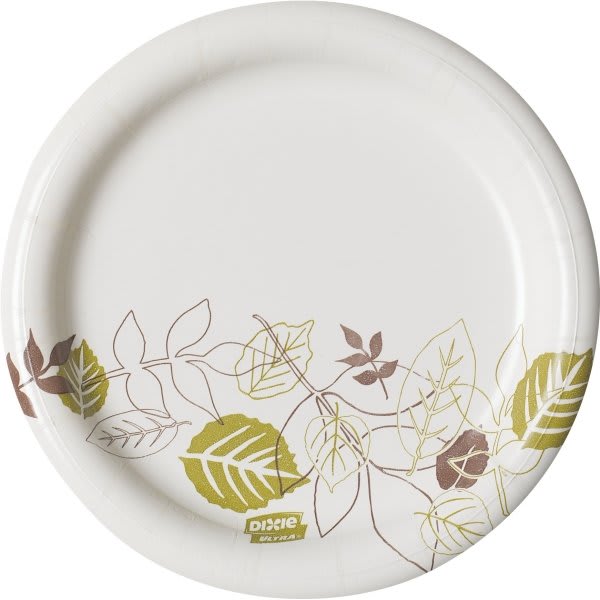 Paper Plate 8.5 Inch White, Case Of 500 | HD Supply