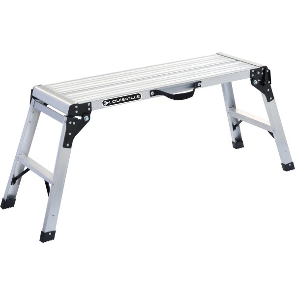 Louisville Ladder® L-3042 3 Ft. 300 Lb. 3-Step Fiberglass Mini Working ...