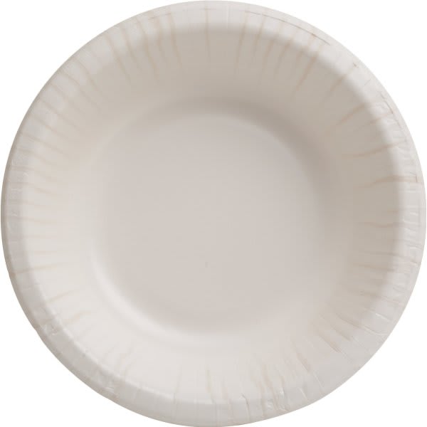 Paper Plate 8.5 Inch White, Case Of 500 | HD Supply