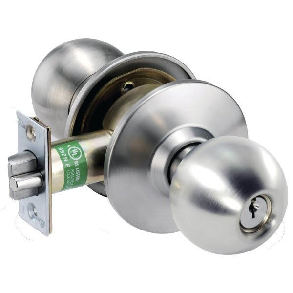 ARROW™ RL Series Cylindrical Lever Lockset, 2.375/2.75" Backset, 1.375 ...