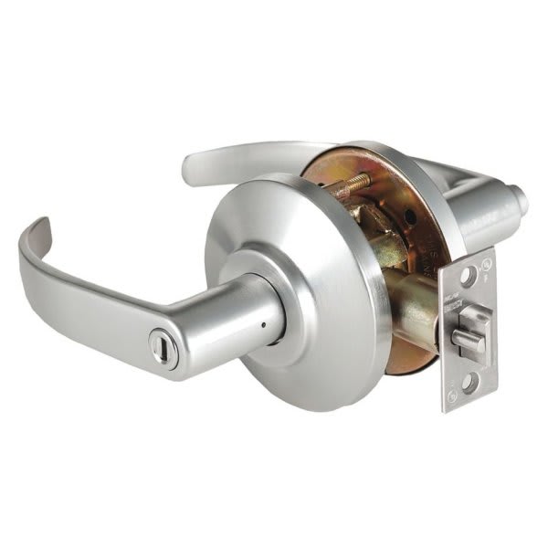 Dexter C1000 Lever Cylindrical Privacy Door Lockset (Satin Chrome) | HD ...