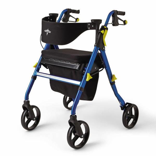 Medline Industries Bariatric Heavy Duty Rollator Extra Wide | HD Supply