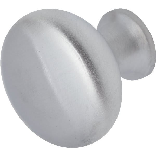 1-1/2" Die-Cast Zinc Cabinet Knob Polished Chrome, Package Of 5 | HD Supply