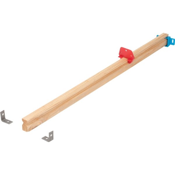 22-5/8in, Galvanized Stl, Mono-Rail Drawer Slide Kit | HD Supply